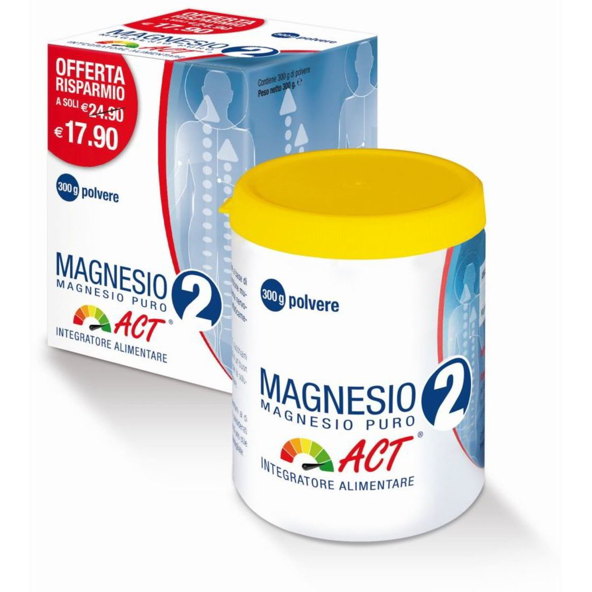 Magnesio puro in polvere ACT 300 G - Coop Shop