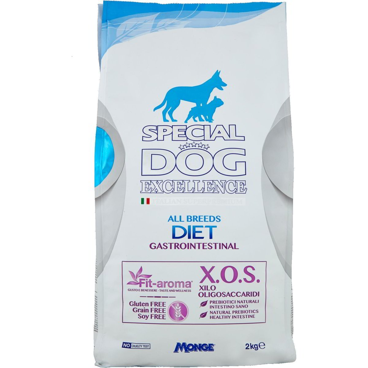 Crocchette per cani dietetiche gastrointestinal SPECIAL DOG 2000 G ...