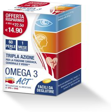 Integratore di omega 3 x60 perle ACT 32 G - Coop Shop