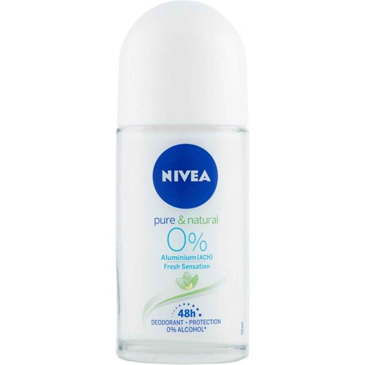 Deodorante roll on pure & natural NIVEA 50 ML - Coop Shop