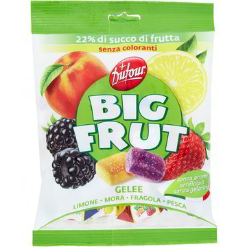 Caramelle big frut ai frutti mediterranei DUFOUR 180 G - Coop Shop