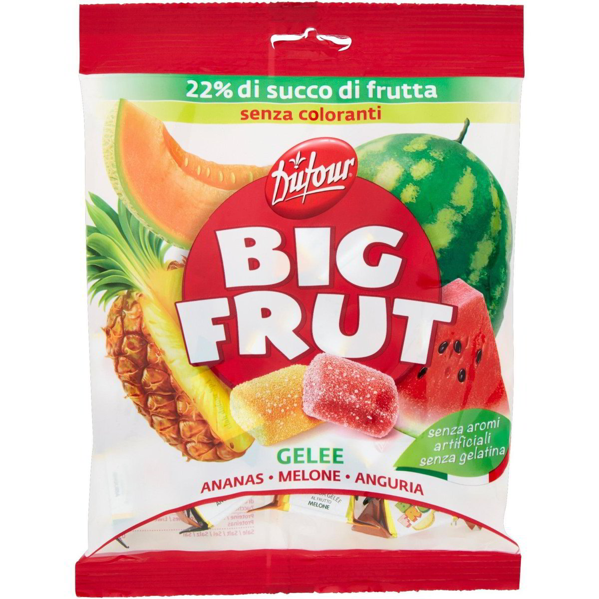 Caramelle big frut al melone e anguria DUFOUR 180 G - Coop Shop