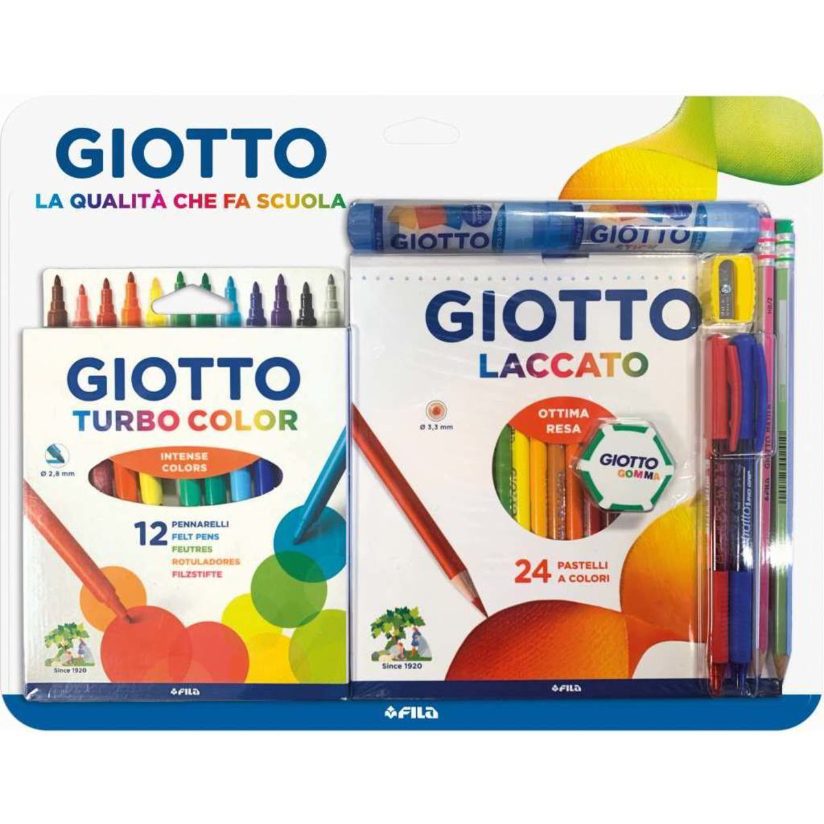 Pastelli set scuola laccato x44 GIOTTO 1 PZ - Coop Shop