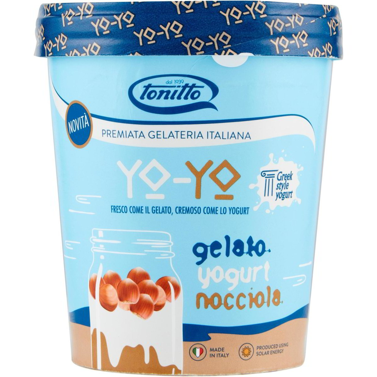 Gelato yo-yo allo yogurt e nocciola TONITTO DAL 1939 500 ML - Coop Shop