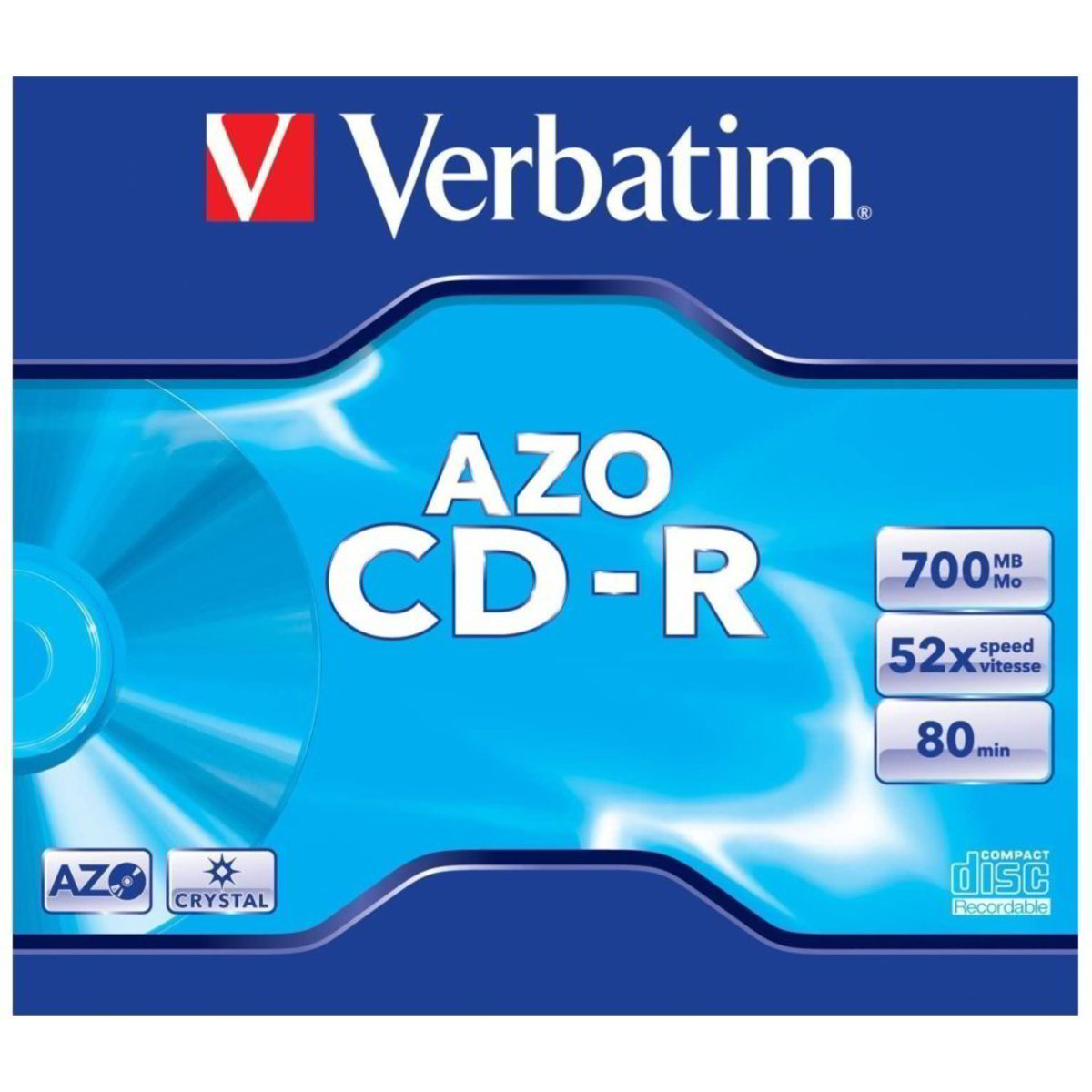 Cd-r azo 700MB 80min VERBATIM 1 PZ - Coop Shop