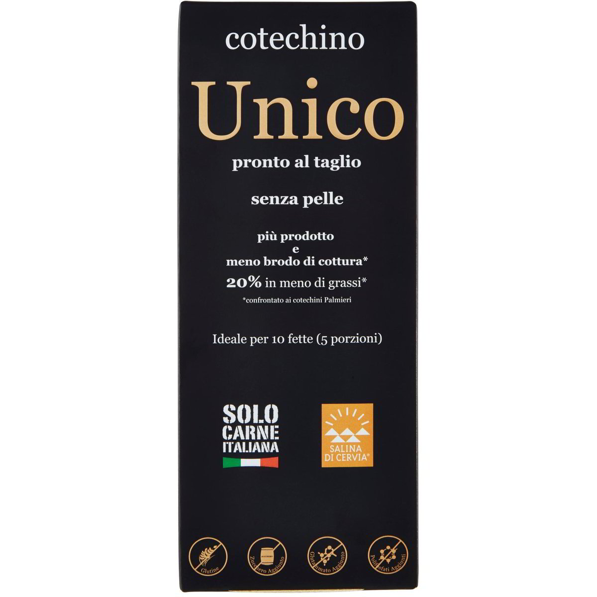 Cotechino unico pronto al taglio senza pelle PALMIERI 500 G - Coop Shop