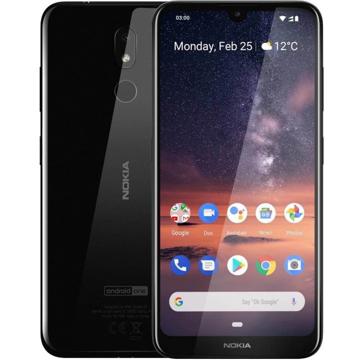 NOKIA IT 3.2 3/32GB DS BLK - Coop Shop