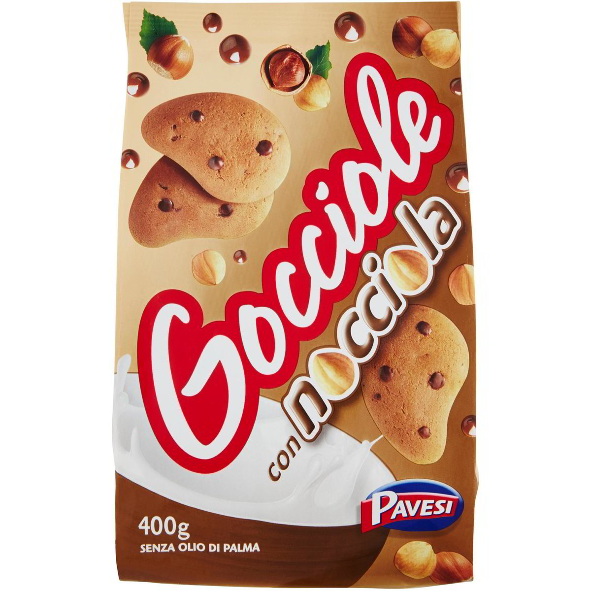 Biscotti gocciole con nocciole PAVESI 400 G - Coop Shop