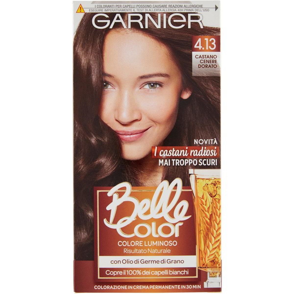 Colorazione hair permanente 4.13castano cenere oro GARNIER 1 PZ - Coop Shop