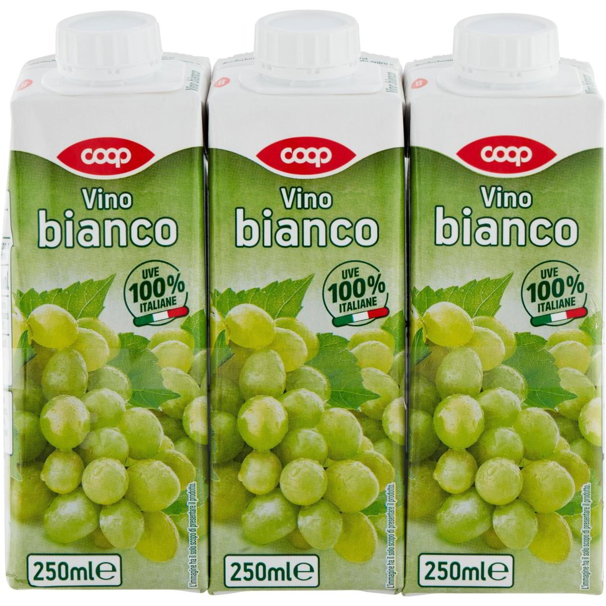 Vino bianco COOP 3 X 250 ML - Coop Shop