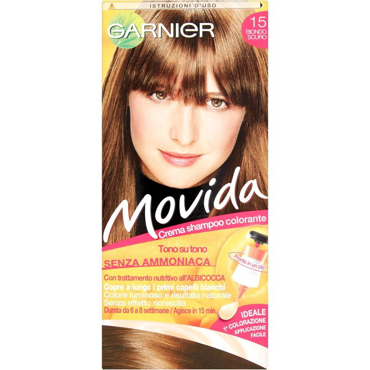 Shampoo colorante 15 biondo scuro movida crema GARNIER 1 PZ - Coop Shop