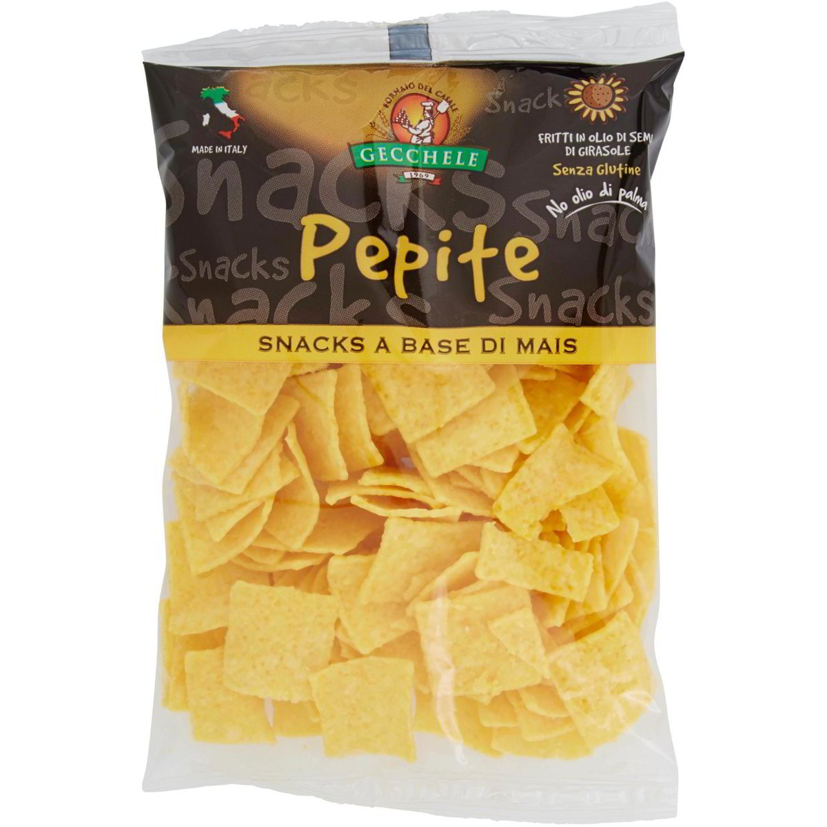 Salatini pepite snacks a base di mais GECCHELE 150 G - Coop Shop