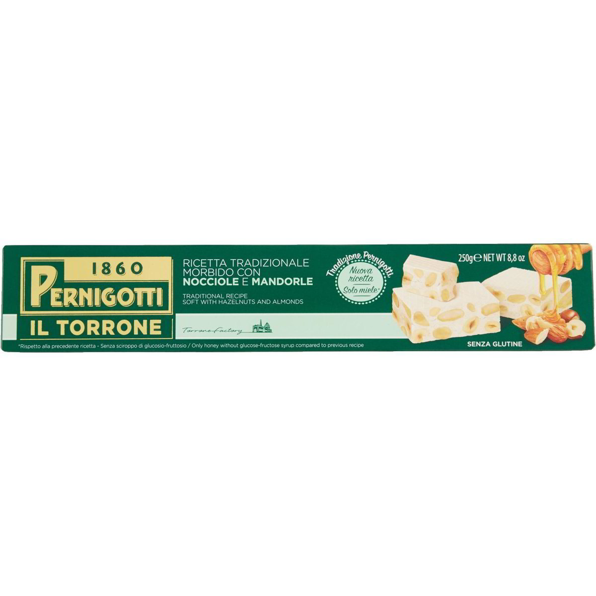 Torrone morbido con nocciole e mandorle PERNIGOTTI 250 G - Coop Shop