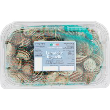 Lumache terra vive rigatelle allevate 500 G - Coop Shop