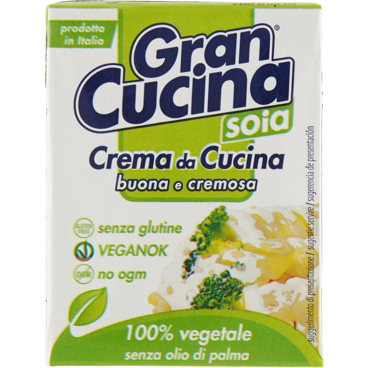 Panna vegetale gran cucina soia crema da cucina GRAN CUCINA 200 ML ...