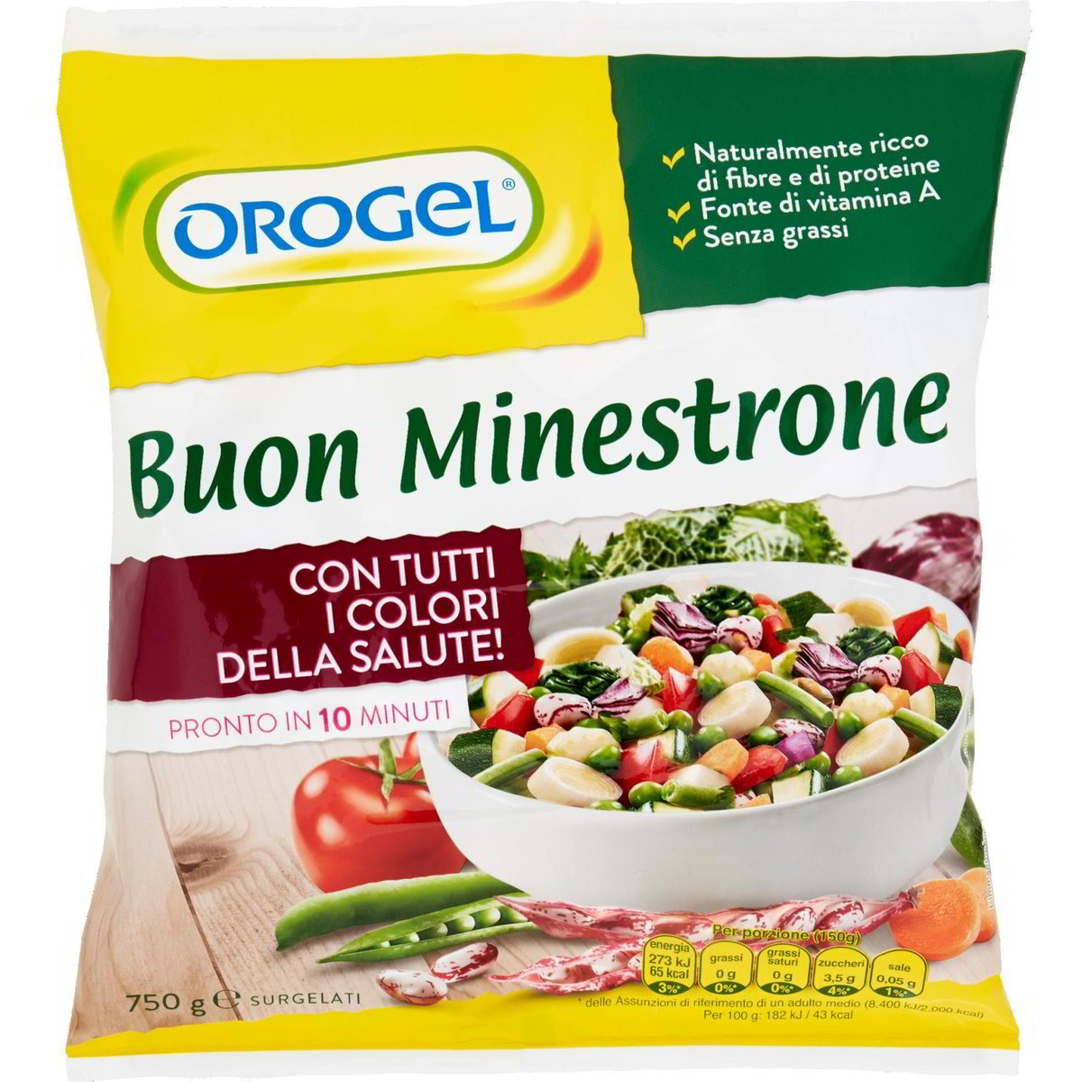 Minestrone OROGEL 750 G - Coop Shop