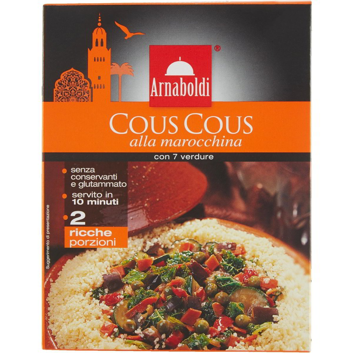 COUSCOUS MAROC. ARNABOLDI 200G - Coop Shop