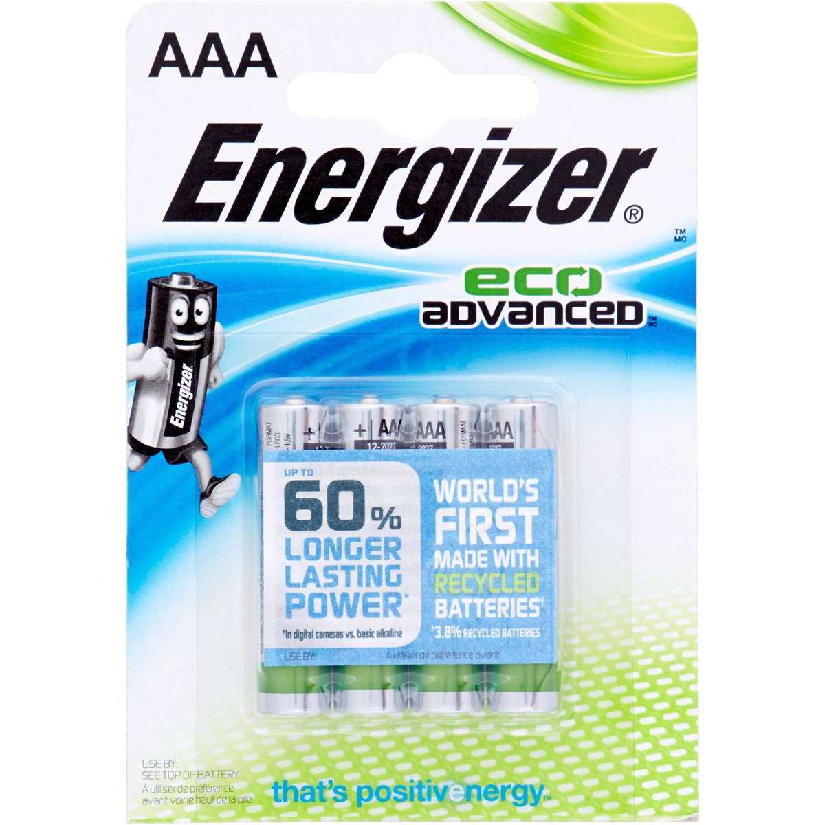 Pile mini stilo eco advanced x4 ENERGIZER 1 PZ - Coop Shop