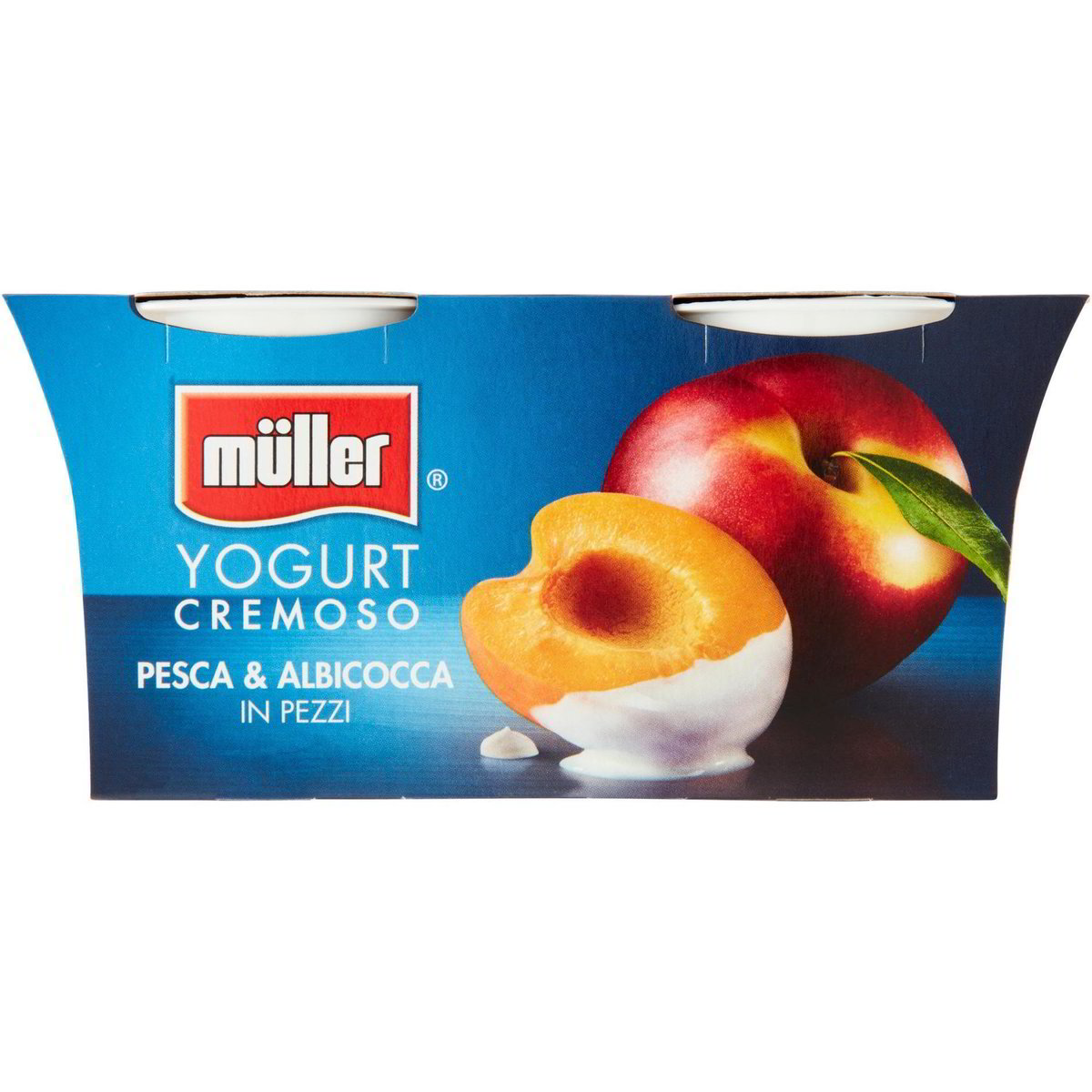 Yogurt intero alla pesca e albicocca MULLER 2 X 125 G - Coop Shop