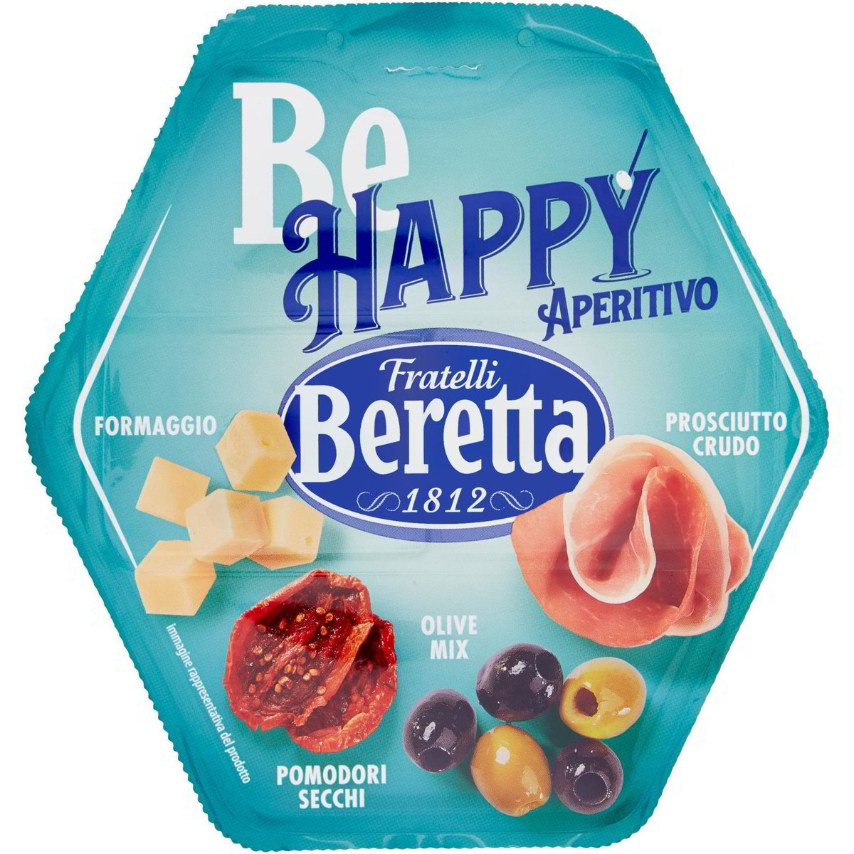 Snack formaggio/crudo/olive/mix pomodori secchi BE HAPPY 100 G - Coop Shop