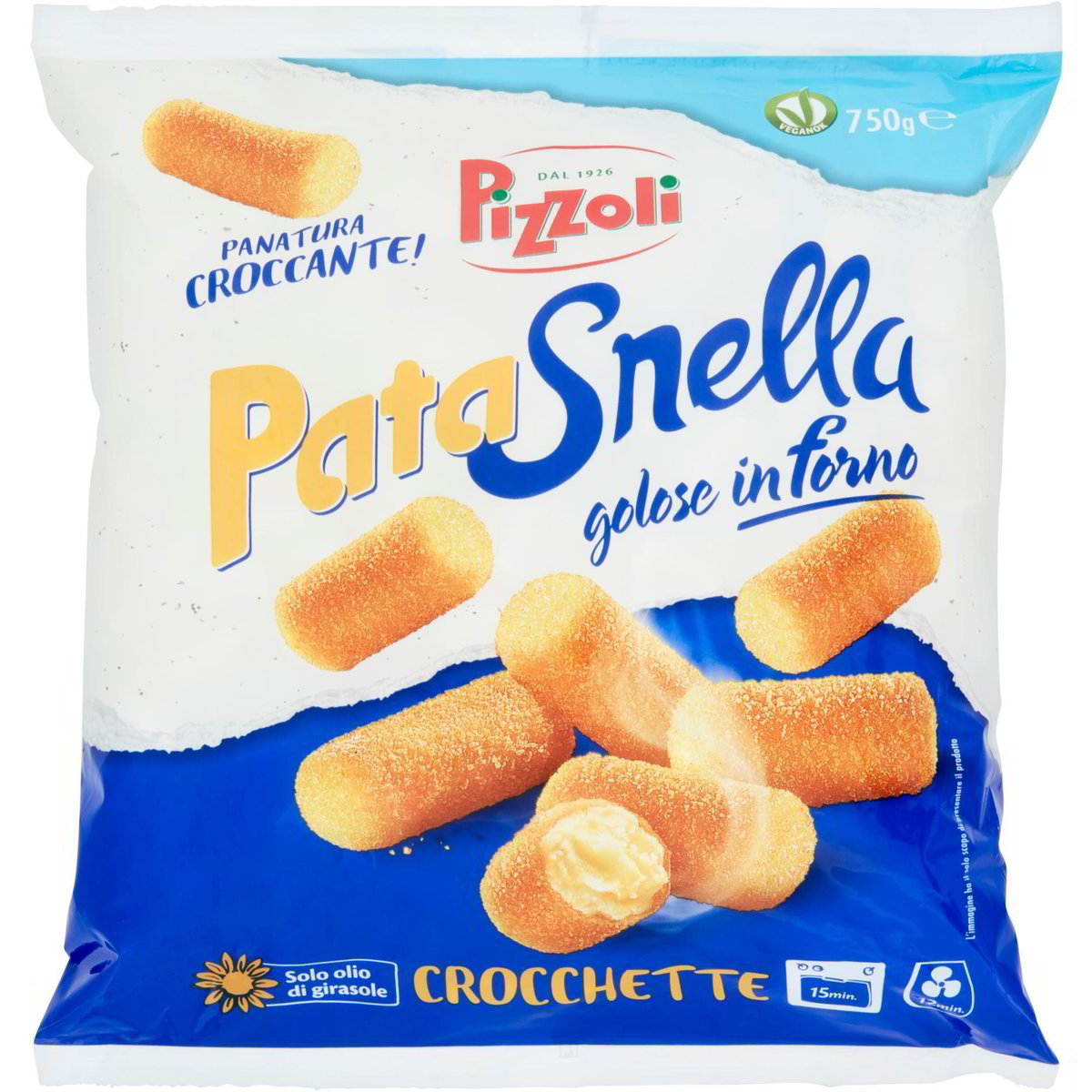 Patate crocchette di purè patasnella PIZZOLI 750 G - Coop Shop