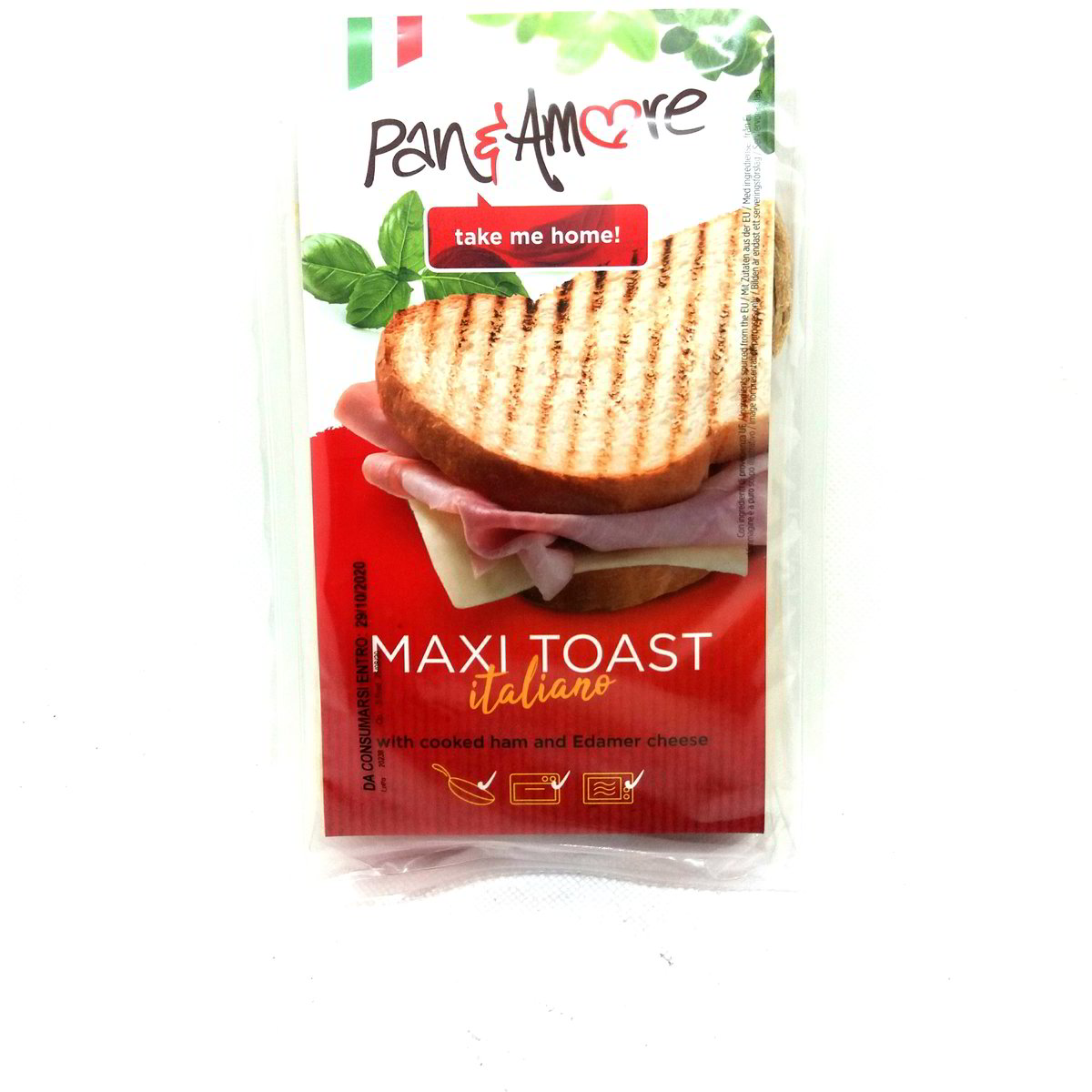 Toast maxi con prosciutto e formaggio PANE AMORE 200 G - Coop Shop