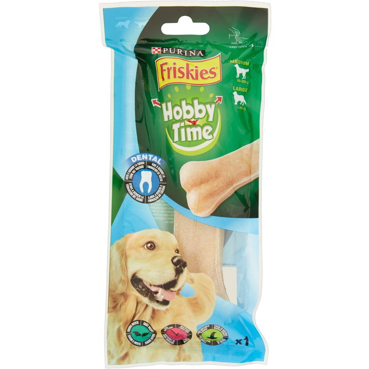Osso cane grande alla menta con fluoro friskies BOB MARTIN 130 G - Coop ...