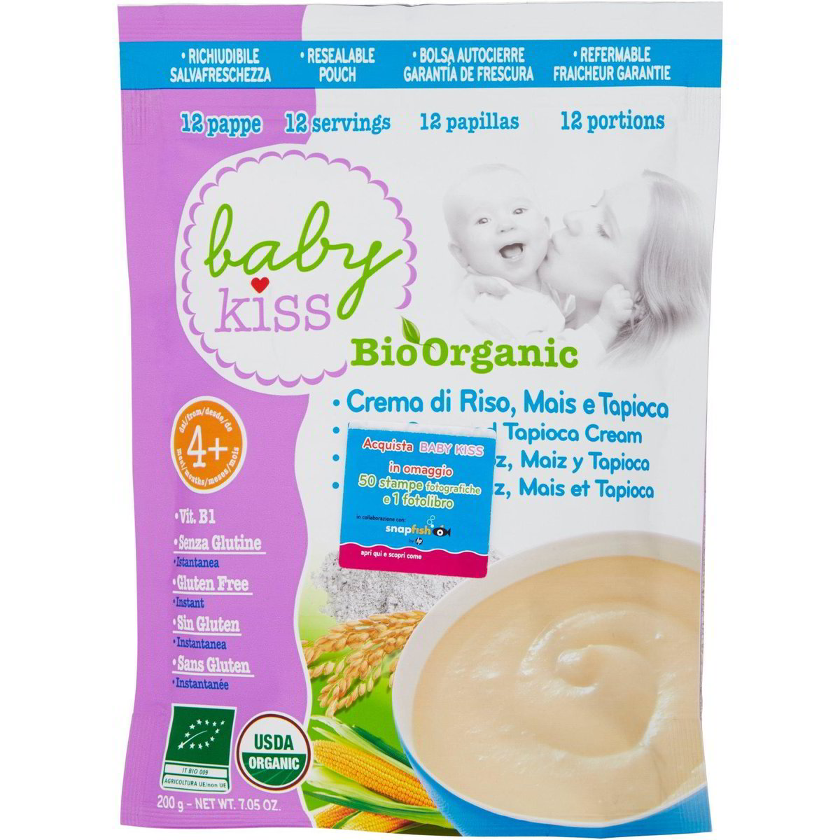 Crema di riso/mais/tapioca BABY KISS 200 G - Coop Shop