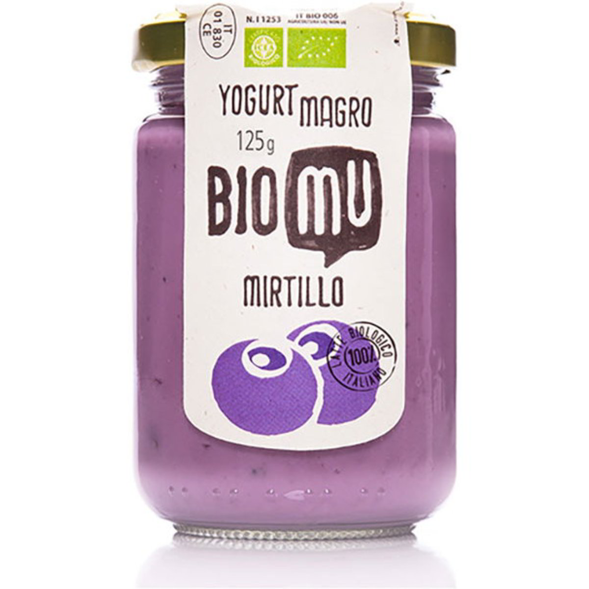 Yogurt magro al mirtillo BIOMÙ 125 G - Coop Shop