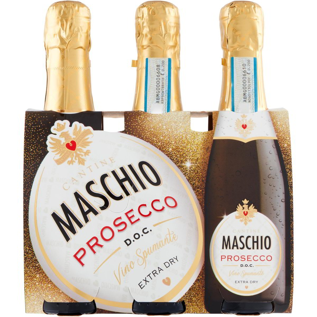 Prosecco extra dry DOC MASCHIO 3 X 200 ML - Coop Shop