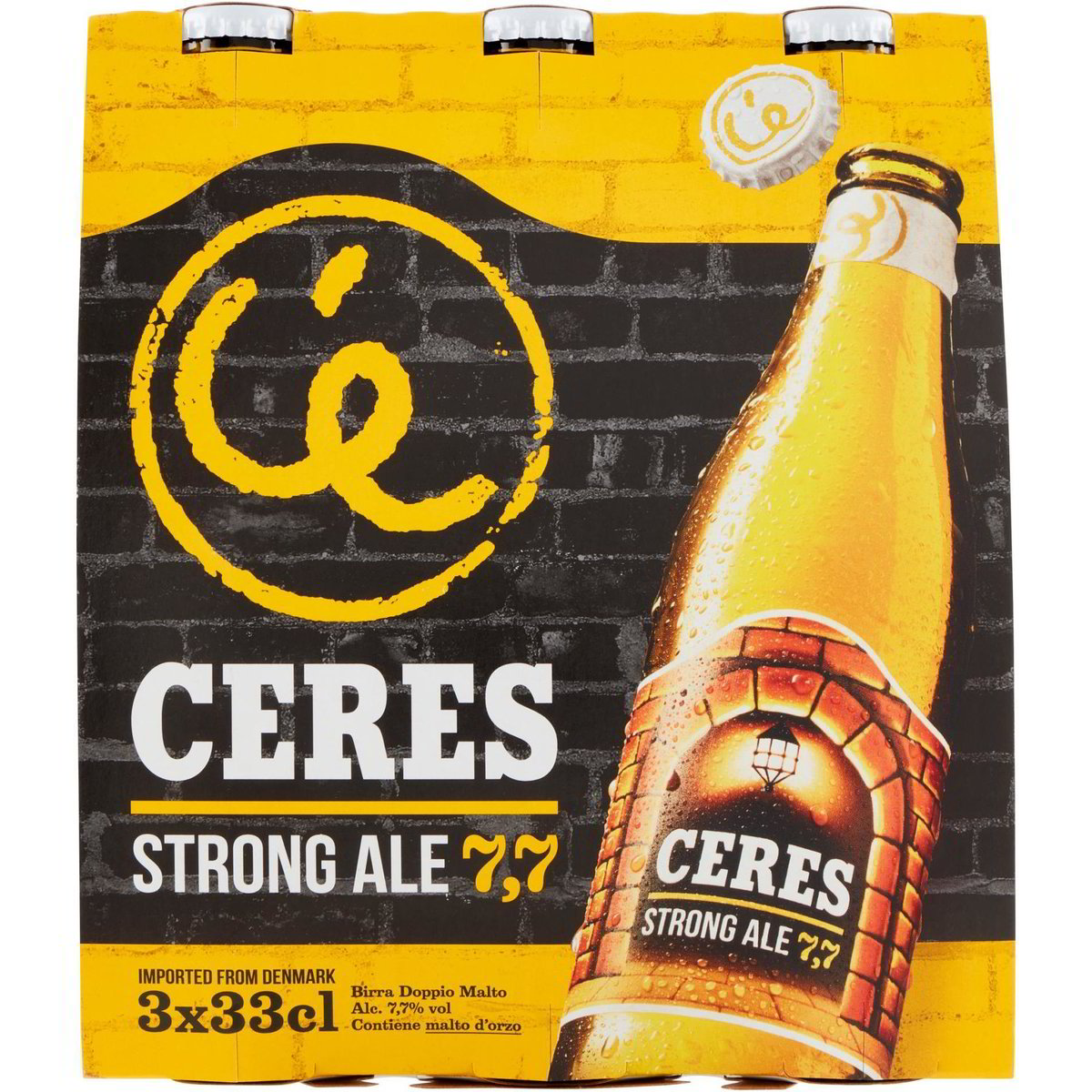 Birra bionda strong ale CERES 3 X 330 ML - Coop Shop