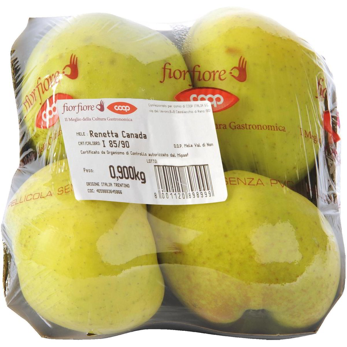 Mele renetta DOP COOP - FIOR FIORE 900 G - Coop Shop