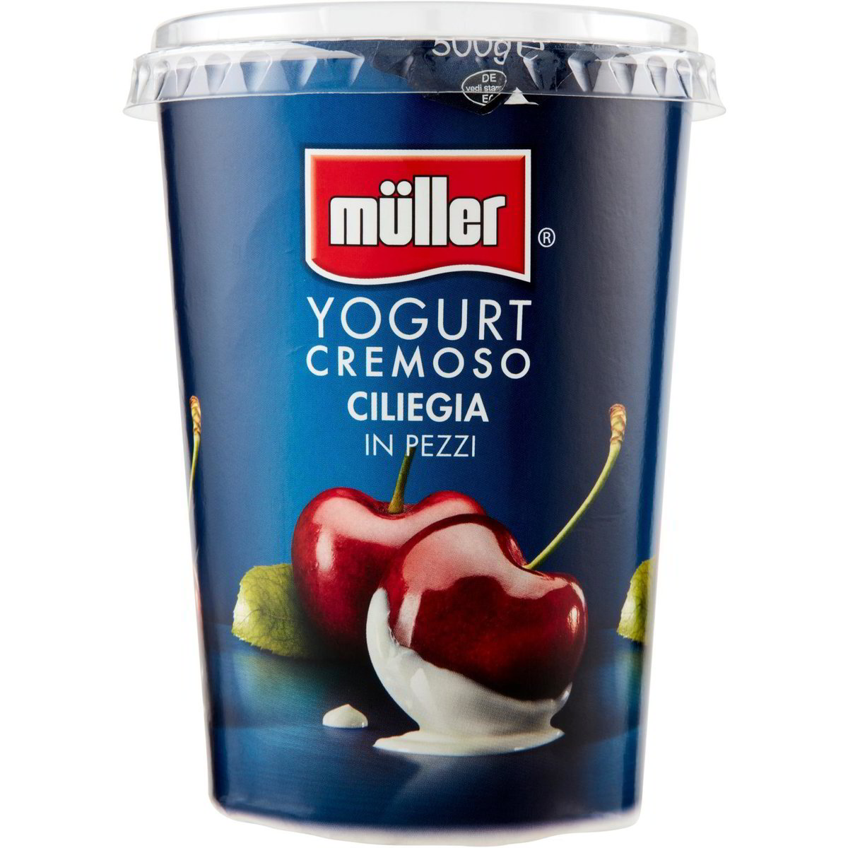 Yogurt intero cremoso con ciliegia in pezzi MULLER 500 G - Coop Shop