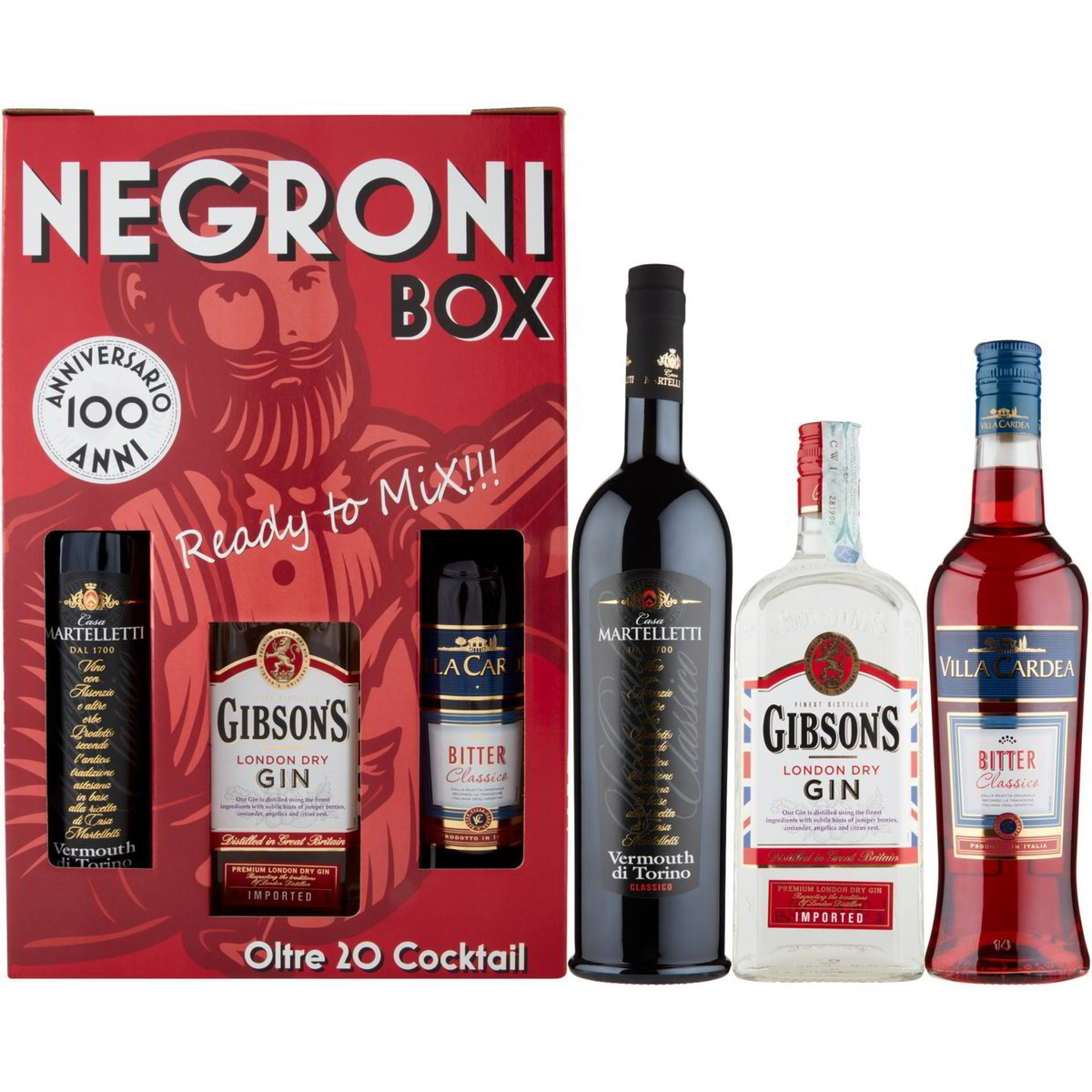 NEGRONI MIX BITT/GIN/VERMOUTH - Coop Shop