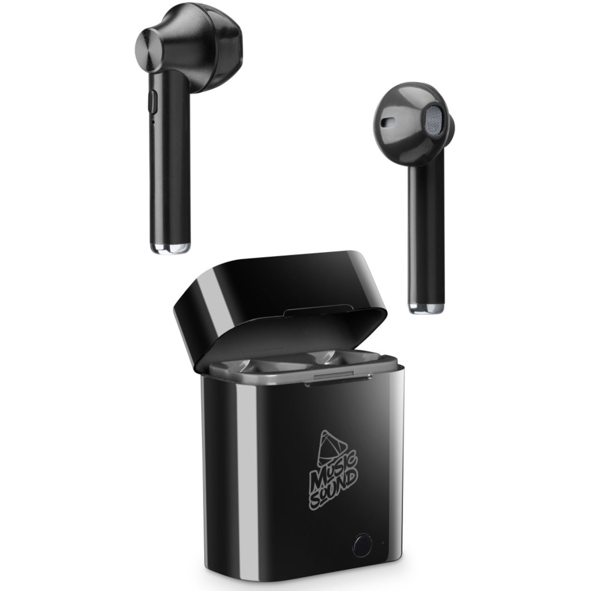 Auricolari bluetooth tws music sound black CELLULARLINE 1 PZ - Coop Shop