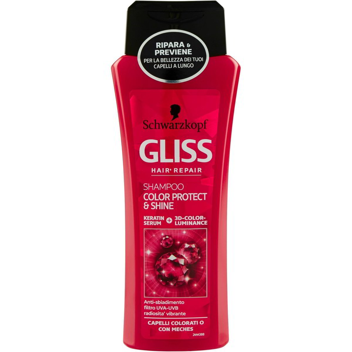 Shampoo color protect & shine gliss hair repair SCHWARZKOPF 250 ML ...