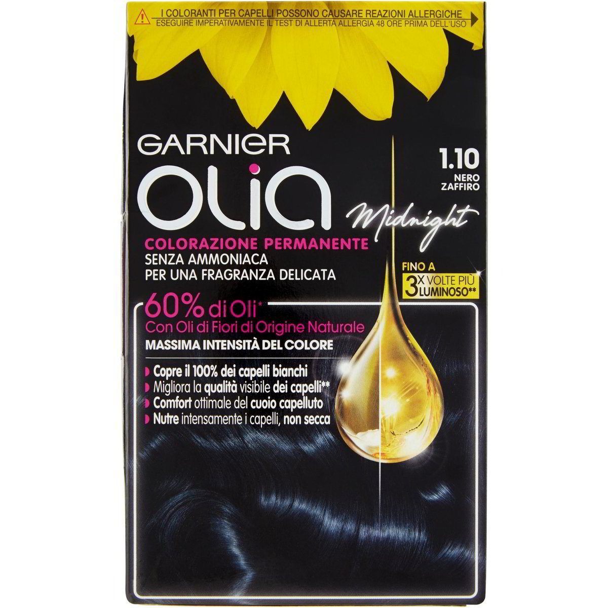 Colorazione capelli olia 110 nero GARNIER 1 PZ - Coop Shop