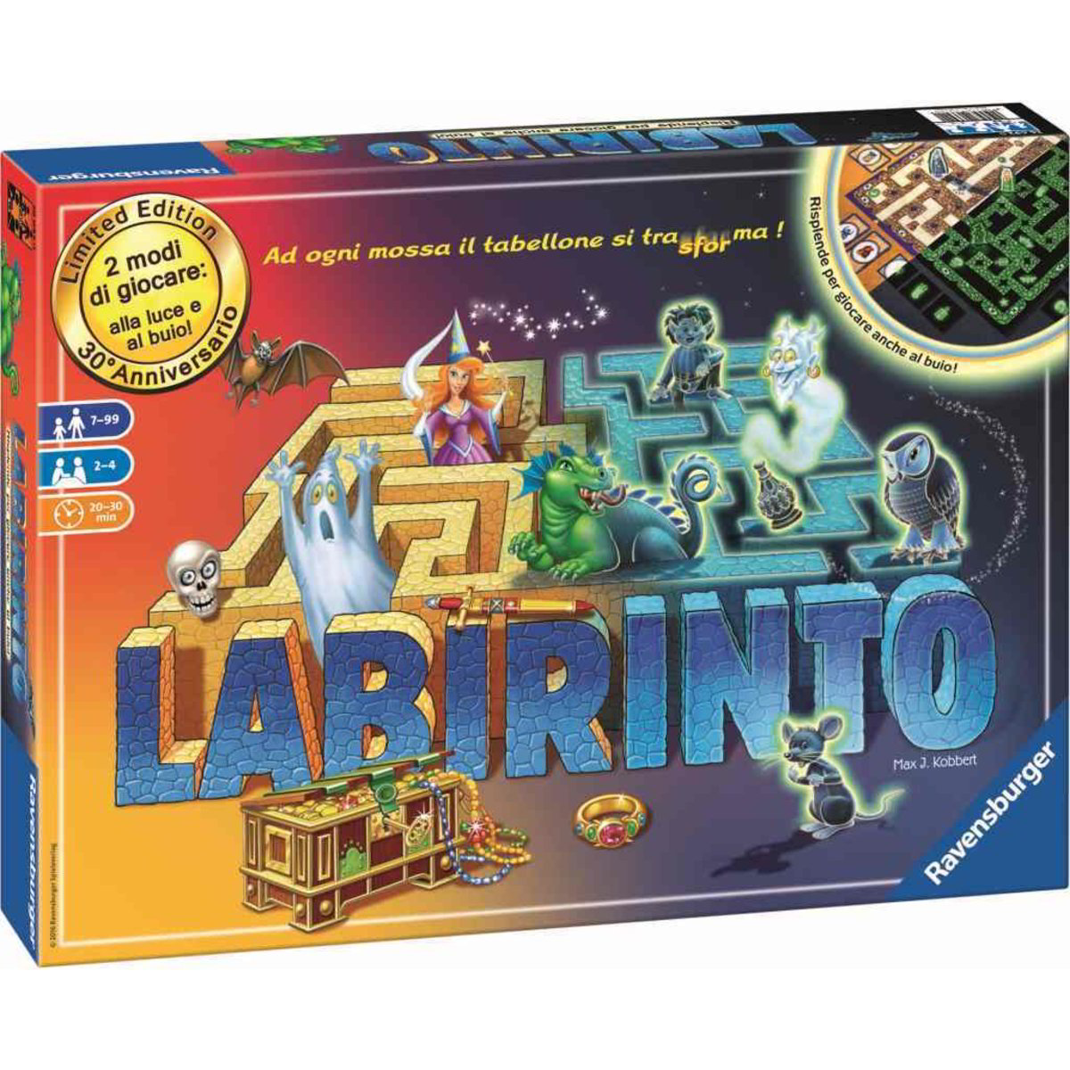 Gioco labirinto glow in the dark RAVENSBURGER 1 PZ - Coop Shop