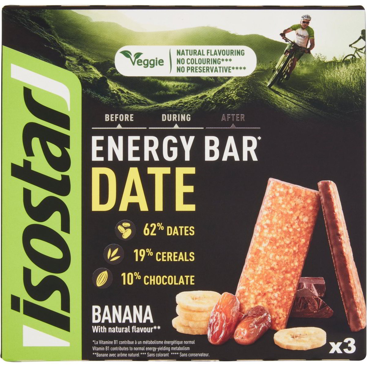 Barrette isostad essential banana ISOSTAD 3 X 35 G - Coop Shop