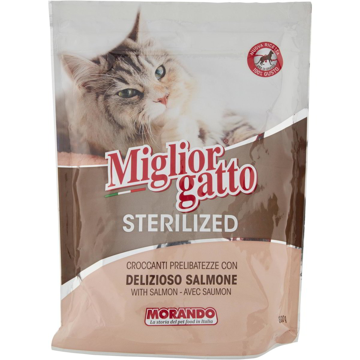 Crocchette per gatti sterilizzati con salmone MIGLIORGATTO 800 G - Coop Shop