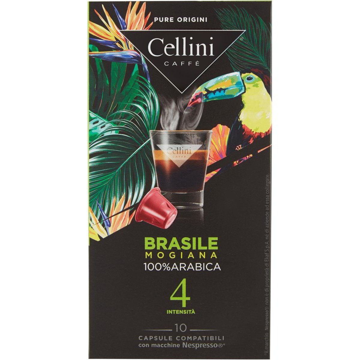 Capsule caffè brasile CELLINI 50 GR - Coop Shop