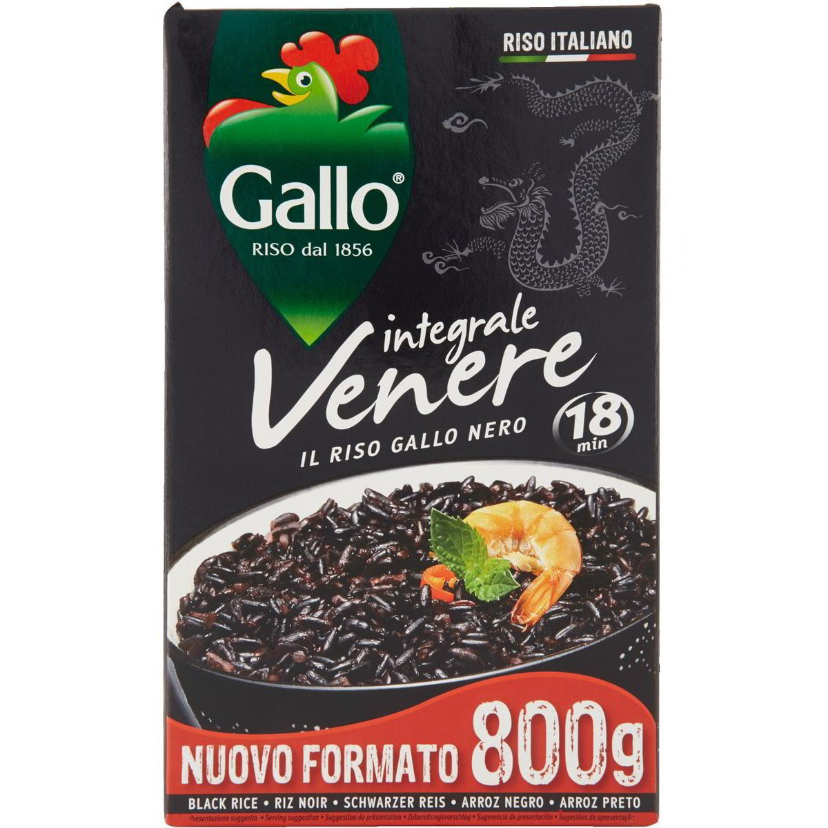 Riso venere integrale RISO GALLO 800 G - Coop Shop