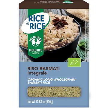 Riso basmati integrale rice&rice PROBIOS 500 G - Coop Shop