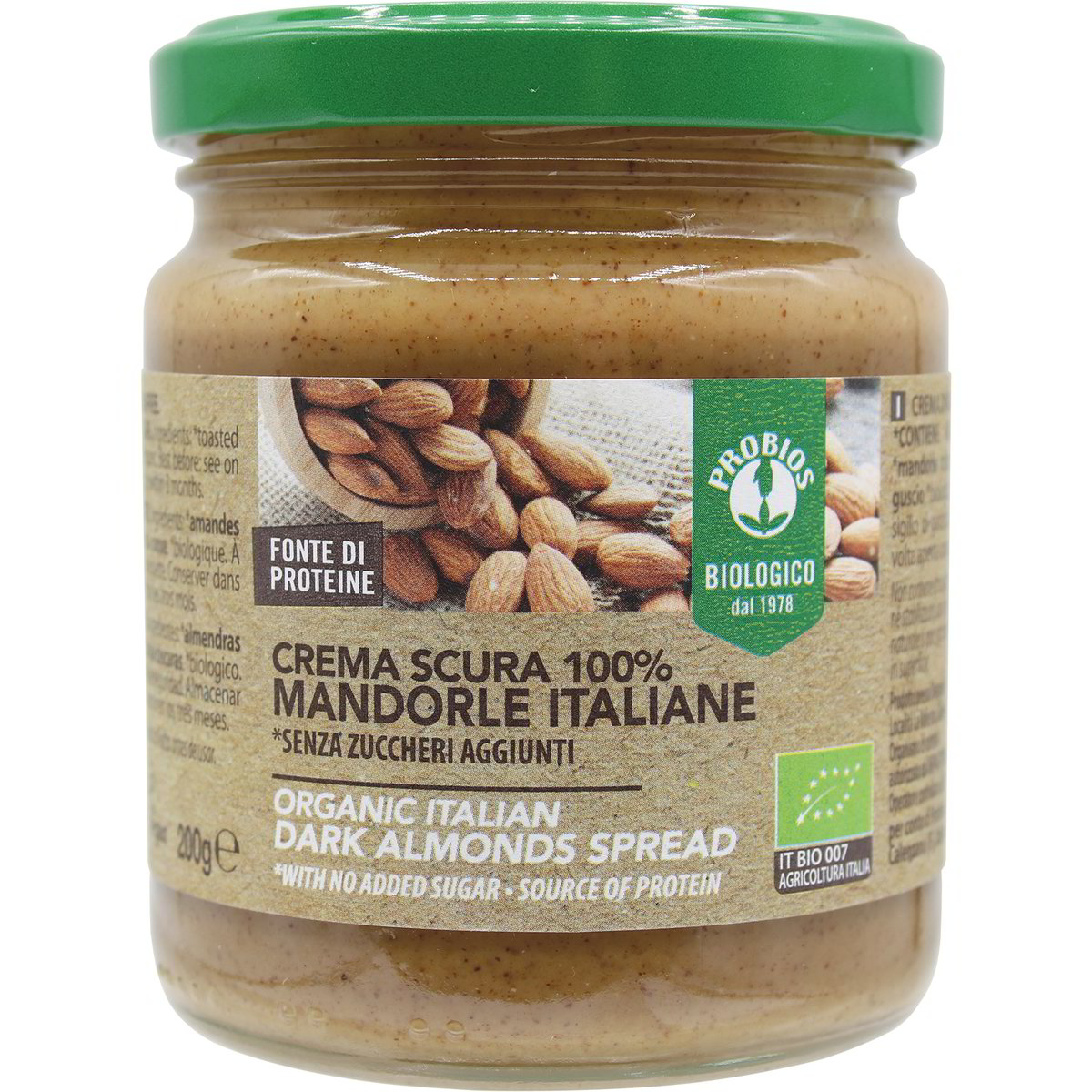 Crema spalmabile scura alle mandorle PROBIOS 200 G - Coop Shop
