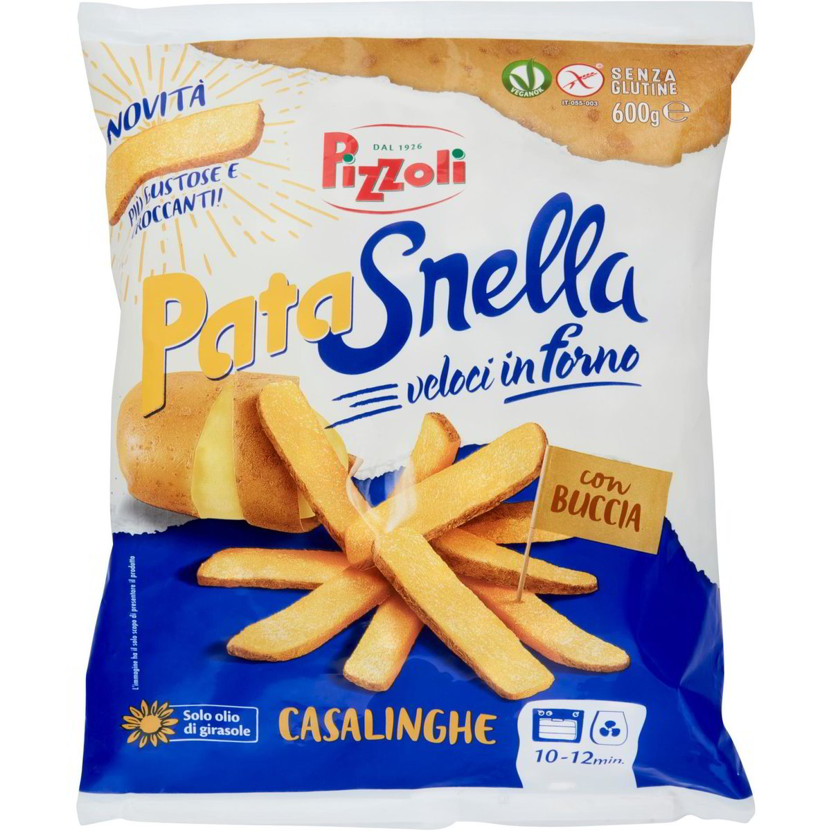 Patatine con buccia patasnella PIZZOLI 600 G - Coop Shop
