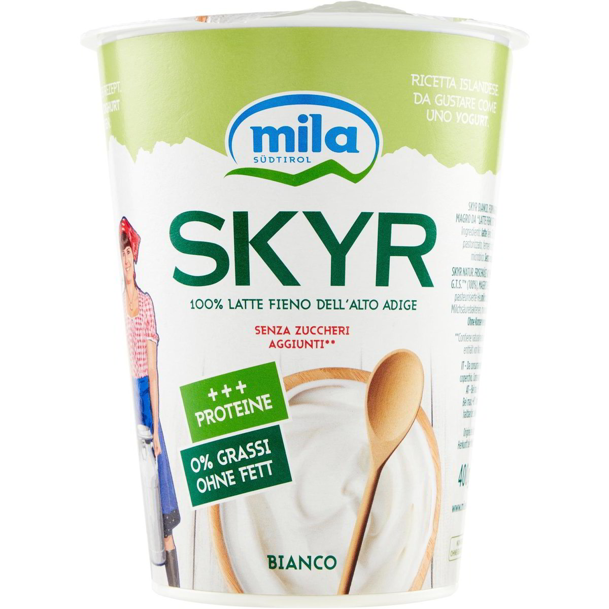Skyr bianco con latte di fieno MILA 400 G - Coop Shop