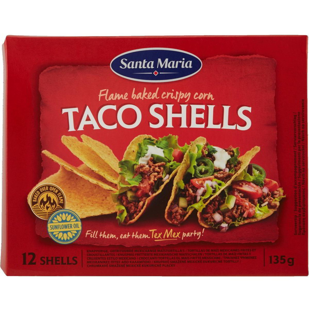 Patatine taco shells SANTA MARIA 135 G - Coop Shop