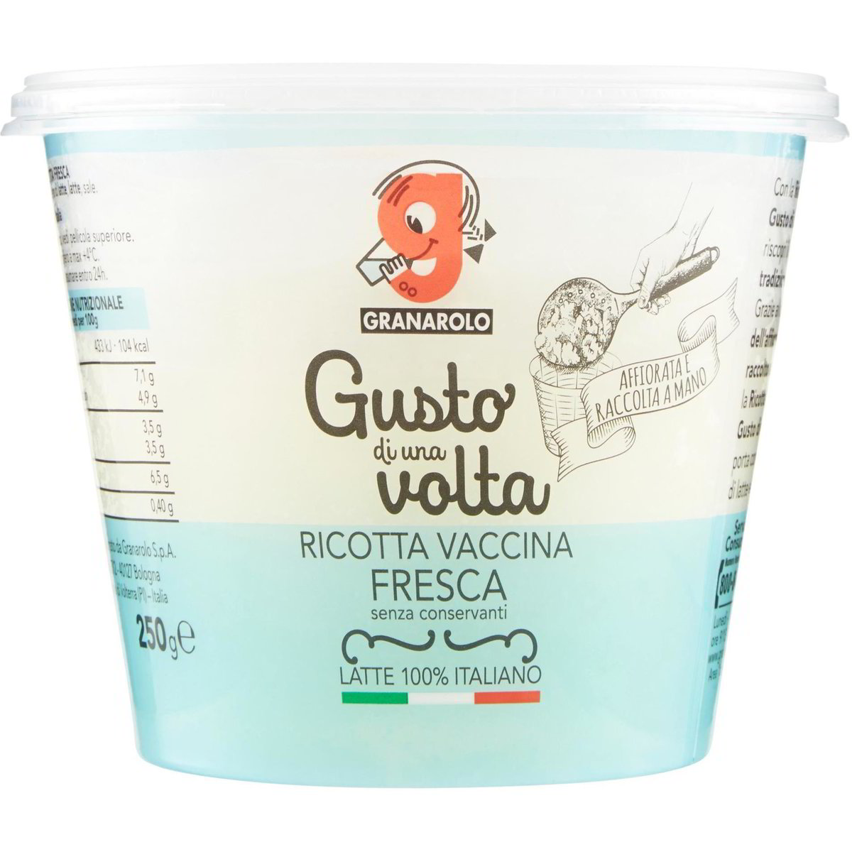 Ricotta GRANAROLO 250 G - Coop Shop
