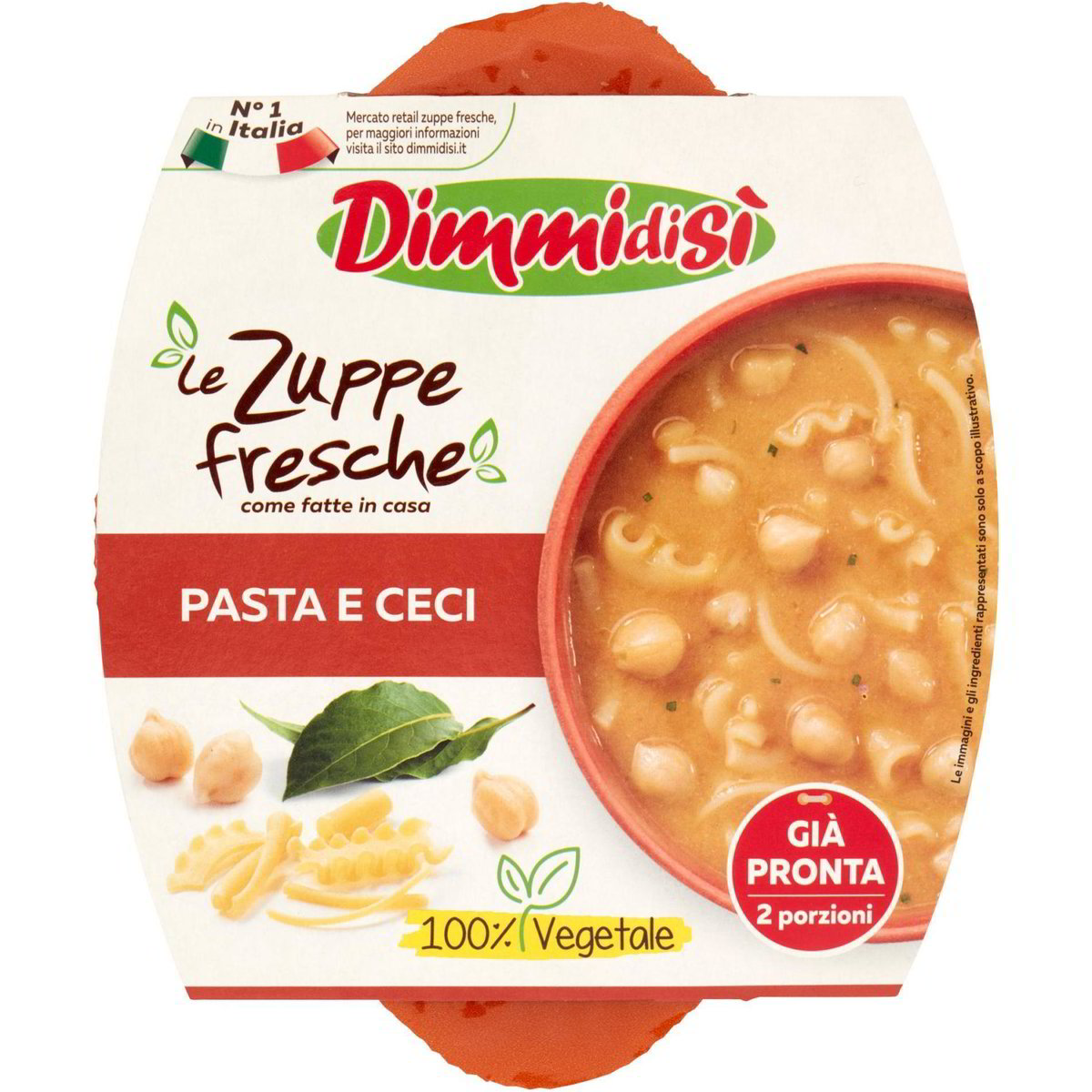 Zuppa di pasta e ceci DIMMIDISI 620 G - Coop Shop