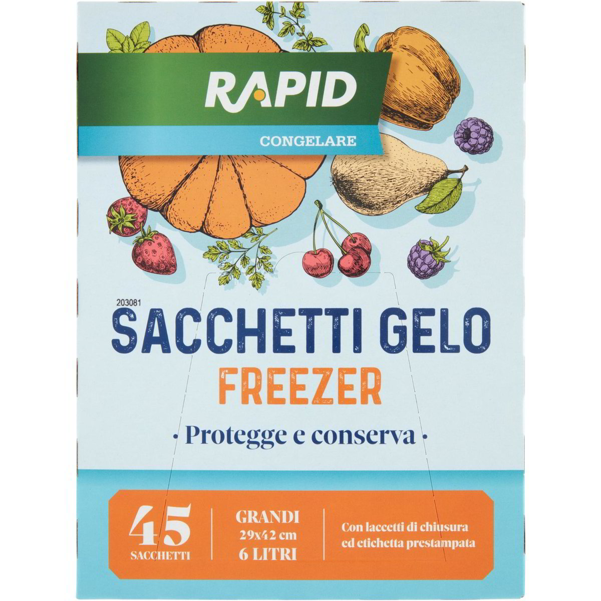 Sacchetti freezer gelo formato grande cm 29x42 x45 BRIO 1 PZ - Coop Shop